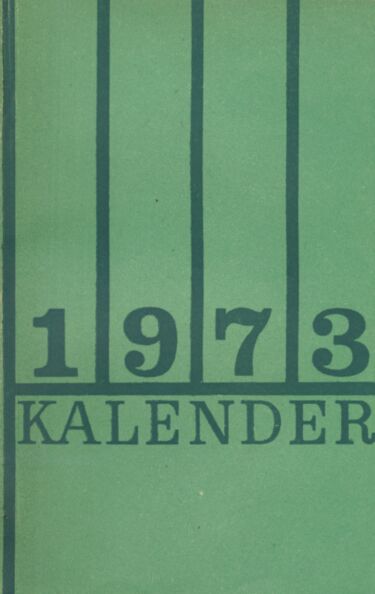 Kalender 1973 | Uued ja kasutatud raamatud | Raamatukoi